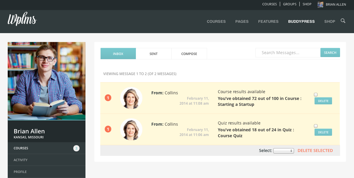 quiz-message - VRaySchool